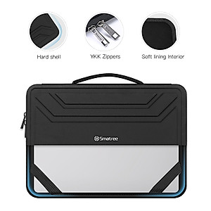 Smatree 16 inch Laptop Sleeve Hard EVA Shell Case for Alienware x16 R1 Gaming Laptop 16inch, for Alienware m16 R1 Gaming Laptop 16inch Laptop case（Not Fit with Alienware m16 R2 !）