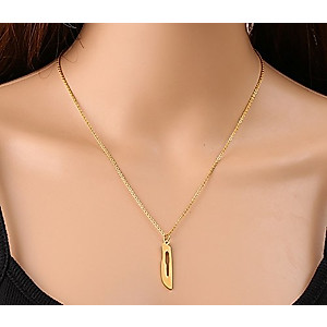 MANZHEN Doctor Nurse Scalpel Pendant Necklace Medical Jewelry for Women (Silver)