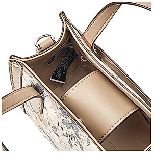 Nine West Candance Mini Tote Crossbody Monterose Logo Floral One Size