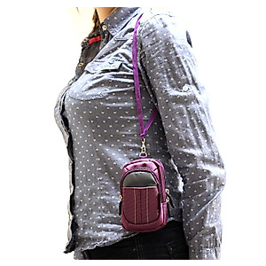 Navitech Purple Digital Camera Case Bag Compatible with Canon PowerShot SX620 HS Compact Camera