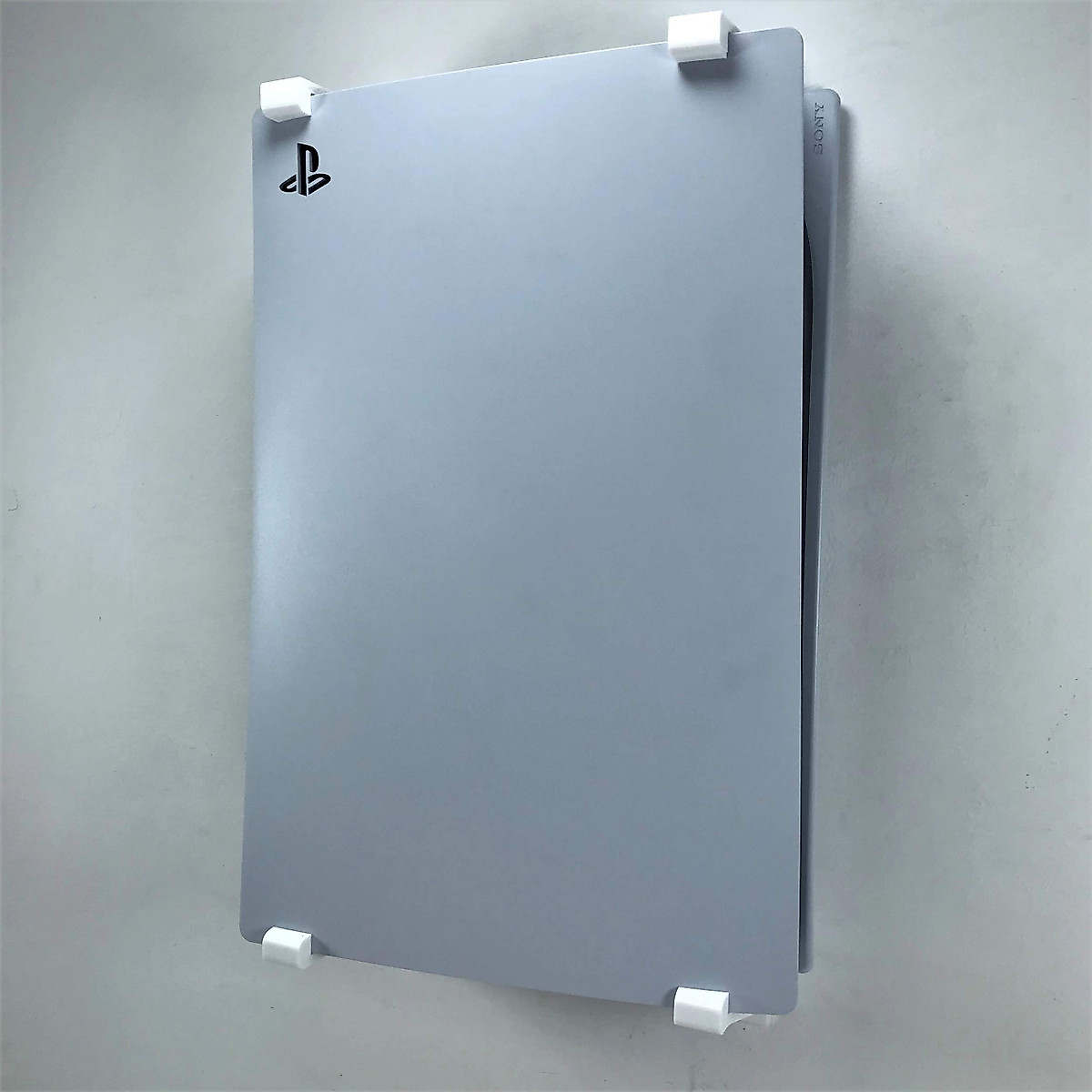 3D Cabin PS5 Wall Mount Wall Bracket Holder Stand for Play Station 5 Digital Corner Support Any Orientation White Left