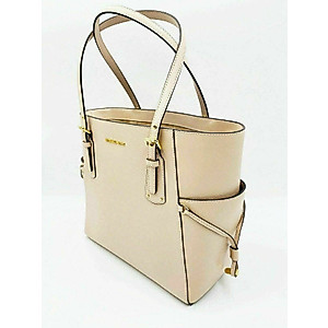 Michael Kors Textured Leather Tote- Oat