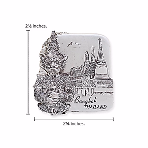 Souvenir THAILAND GRAND PALACE 3d Fridge Magnet Magnetic Collectibles Gift 3D by nitthaishop