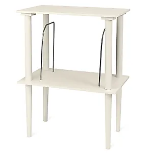 Victrola Innovative Technology Record Stand Turntable White (VA-30-WHT)