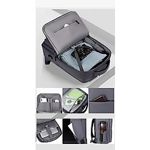 Livreo Backpacks for travelers, backpacks for business negotiations, backpacks for men at work, laptop backpacks, college backpacks.This is a multi-purpose backpack with USB(15.6-inch black)