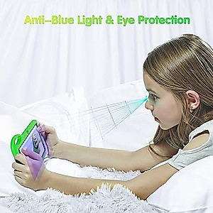 Kids Tablet for Toddlers, Android 13 7 Inches Toddler Learning Tablet, 32GB ROM Storage Dual Cameras Children Educational Kids Tablet PC(Green)