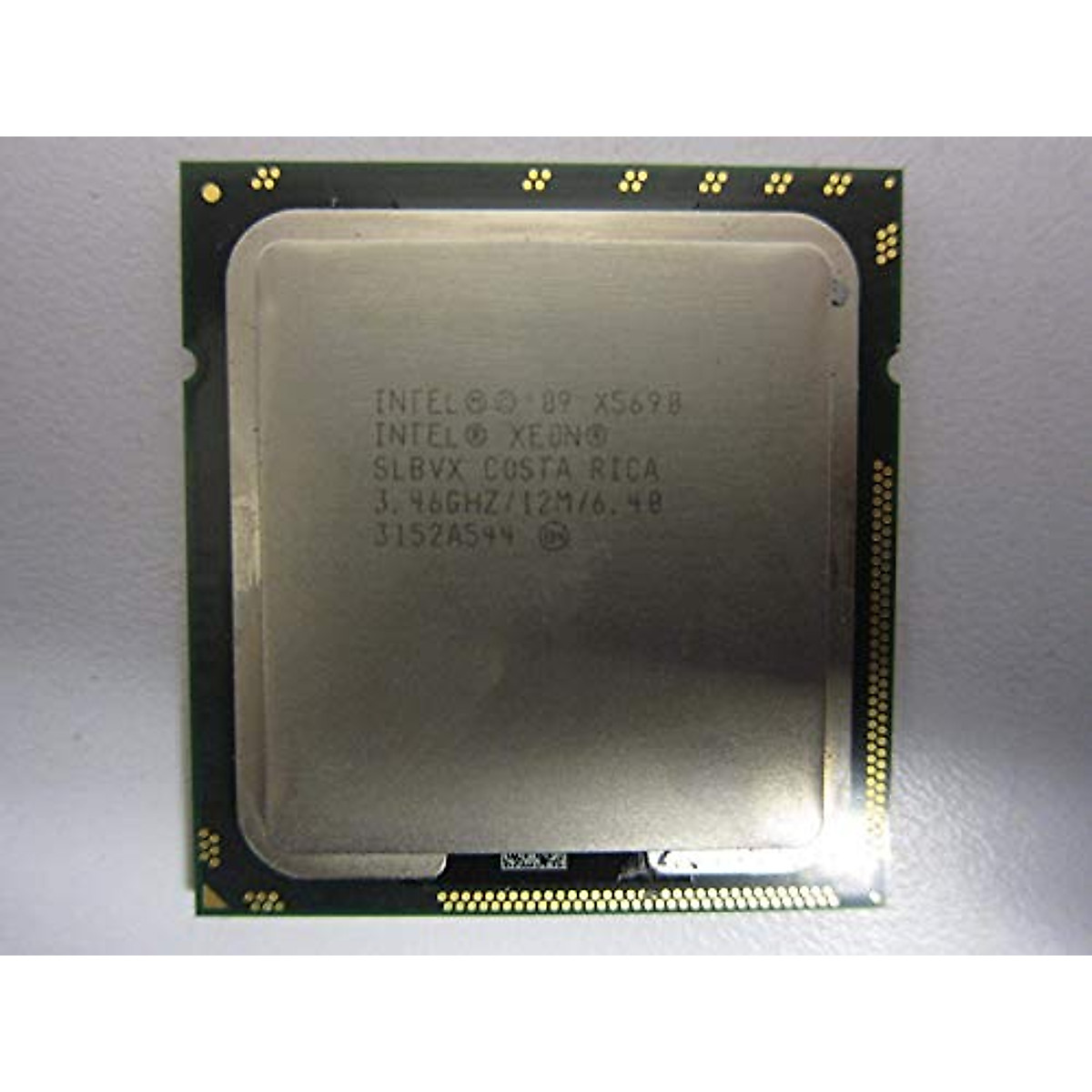 Intel Xeon X5690 Six Core Processor 3.46 GHz 6.4 GT/s 12MB Smart Cache LGA-1366 130W SLBVX (Renewed)