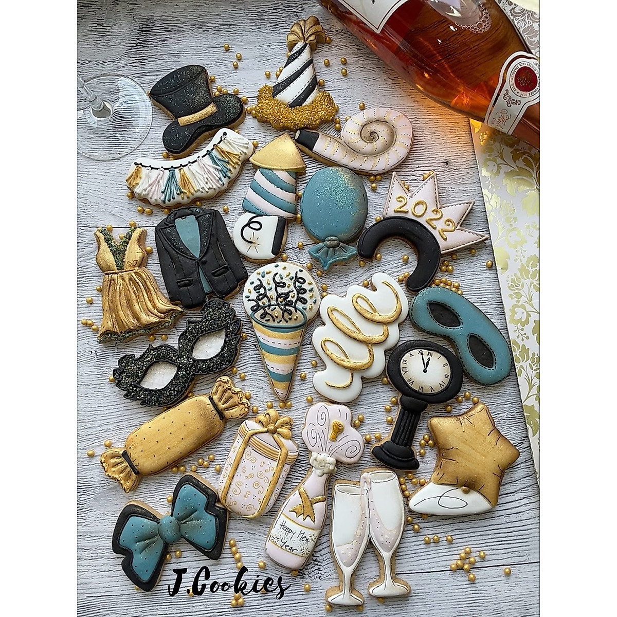 LILIAO Party Mask Cookie Cutter - 3.7 x 1.8 inches - Birthday Biscuit Fondant Sandwich Bread Mold Cutters - Stainless Steel - by Janka