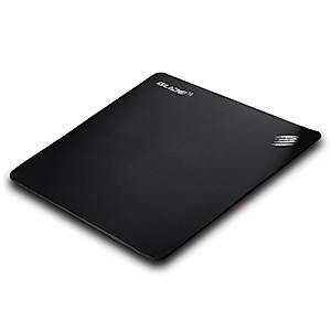 Mad Catz The Authentic G.L.I.D.E. 16 High Performance Gaming Mouse Pad Gaming Surface With Heat Bonded Edges And Non-Slip Rubber Base 10.6 x 12.6 in, Black