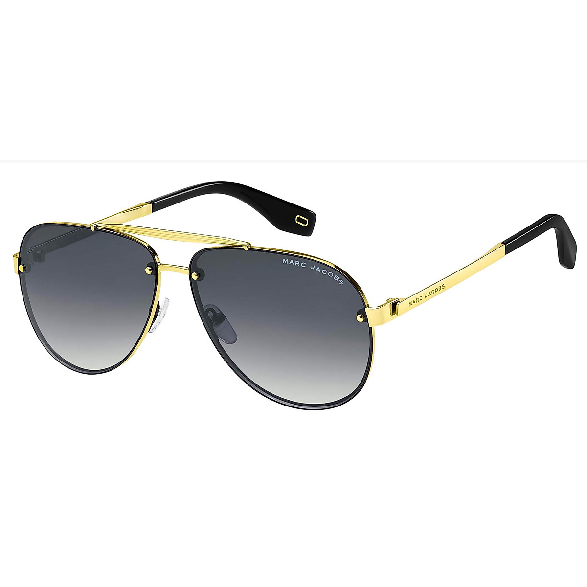 Marc Jacobs Men's Marc 317/S Pilot Sunglasses, Antique Gold/Gray Shaded, 61mm, 13mm