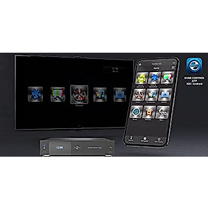 Dune HD Ultra Vision 4K | D Vision | HDR 10+ | Ultra HD | High-End Full Size Media Player and Android Smart TV Box | RTD1619 RD | ES9038PRO DAC, 2X HDD Rack, WiFi, BT, MKV, H.265, 4Kp60