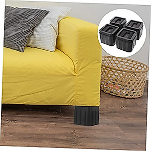 CHILDWEET 4 Sets Table and Chair Mats Chair Leg caps Furniture Pads risers for Table Legs Couch Protectors Chair Foot Pads Rubber feet for Chairs Furniture Grippers for Hardwood Floors Crib