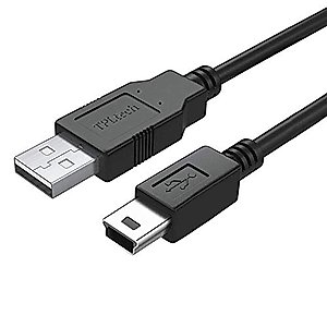 TPLTECH 5 Ft USB Charger Charging Cable Cord Compatible TI-84 Plus CE Graphing Calculators, TI-Nspire CX/CX CAS, TI84 Plus CE Color/C Silver Calculators