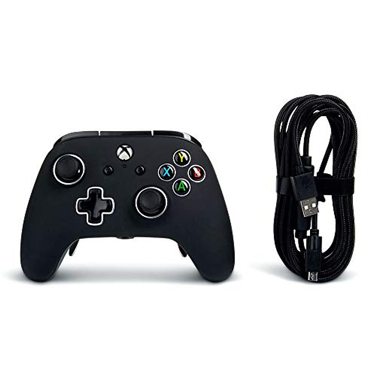 PowerA FUSION Pro Wired Controller for Xbox One - Black, Gamepad, Wired Video Game Controller, Gaming Controller, Xbox One, Works with Xbox Series X|S