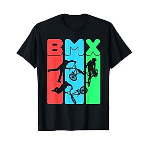 Eat Sleep BMX Repeat T-Shirt Bicycle Funny Gift Motocross T-Shirt