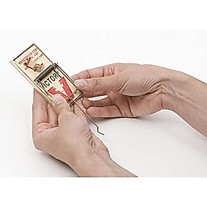 Victor M154 Metal Pedal Mouse Trap, Pack of 12