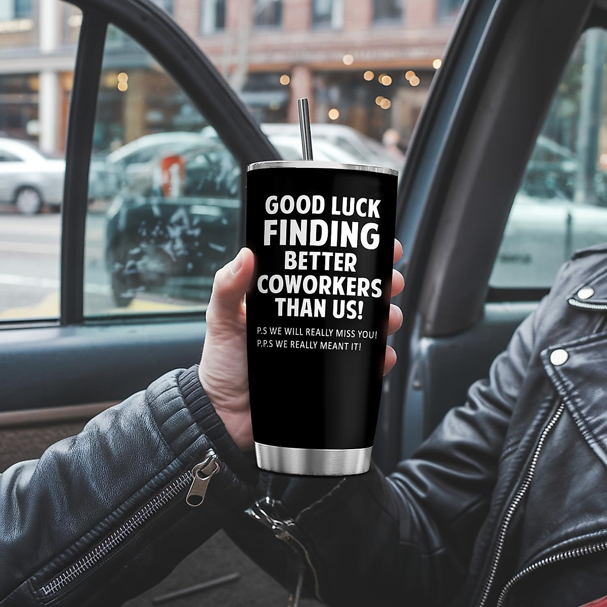 Coworker Leaving Gifts, You Are Dead To Us 20 0Z Tumbler, Going Away Gift For Coworker Leaving For New Job - Funny Goodbye Gifts For Coworkers, Colleagues, Boss, Employee, Men, Women, Friends