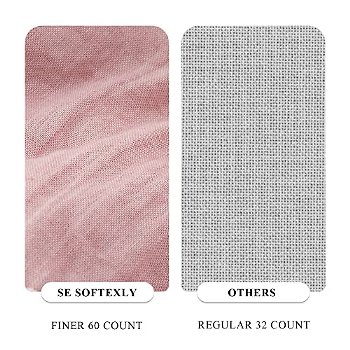 SE SOFTEXLY Muslin Throw Blanket Twin Size, 3-Layer 100% Cotton Blanket, Soft Blanket for Bed, Couch, Car, Lightweight Cooling Blanket Farmhouse and Home Decor (Tassels Pink,60X80)