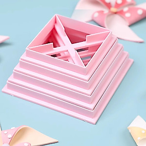 16 Pcs Clouds Fondant Cutter Rabbit Plunger Cutter Mindmill Cookie Stamp Biscuit Mold DIY Cake Decorating Tools for Kids Birthday Party and Baby Shower decoration Wedding Party