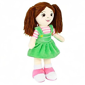 Playtime by Eimmie 14” Soft Baby Doll - Plush Rag Dolls for 2 Year Old Girls & Boys, Toddler & Infants - Washable & Sensory Fabric Body - 3pc Set