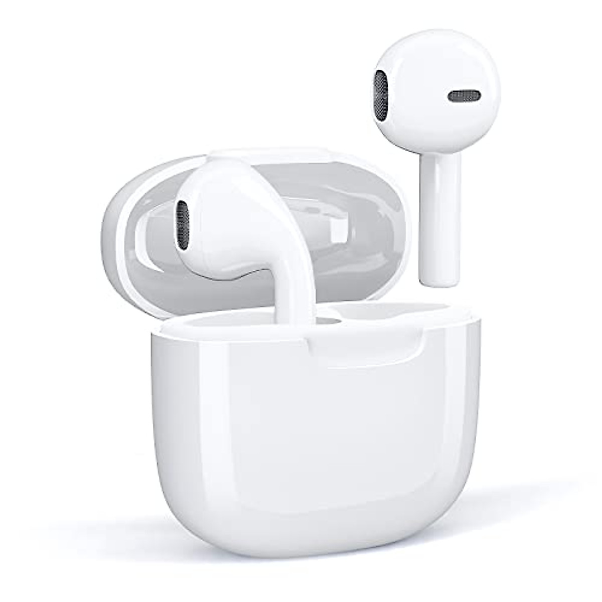 novlistve Wireless Earbuds Bluetooth Headphones 36H Play Time 5.0 Bluetooth with Wireless Charging Case, IPX6 Waterproof Sweat-Proof Earphones True Wireless Earbuds, in-Ear Earbuds for Working Sports