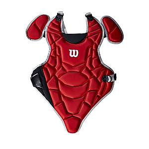 Wilson EZ Gear 2.0 Catcher's Gear Kit - Scarlet, Small/Medium