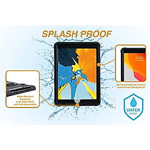 Magnetic Case for iPad 7/8/9 Gen - CTA Hard Kickstand Case with Magnetic Mounting Plates and Carry On Strap for iPad 7/8/9th Generation - Green