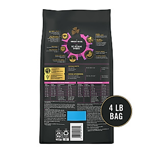 Purina Pro Plan Sensitive Skin and Stomach Dry Dog Food Turkey and Oat Meal - 4 lb. Bag