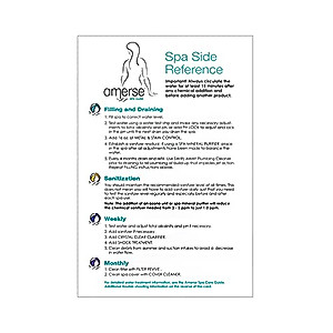 Amerse Bromine Hot Tub Spa Water Care Treatment Kit