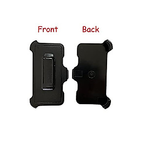 2 Pack Holster Belt Clip Replacement Compatible with OtterBox Defender Series Case for Apple iPhone XR (6.1") ONLY (Belt Clip Only, Not Including The Case)