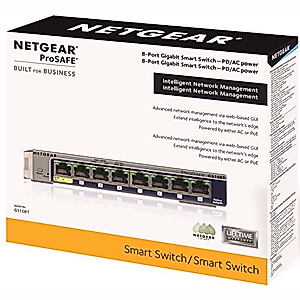 Prosafe 8port Gig Smart Switch Gs108tv2