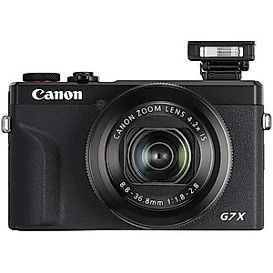 Canon PowerShot G7 X Mark III Digital Camera (Black) + 16GB Memory Card + Memory Card Reader + Pixibytes Microfiber Cleaning Cloth