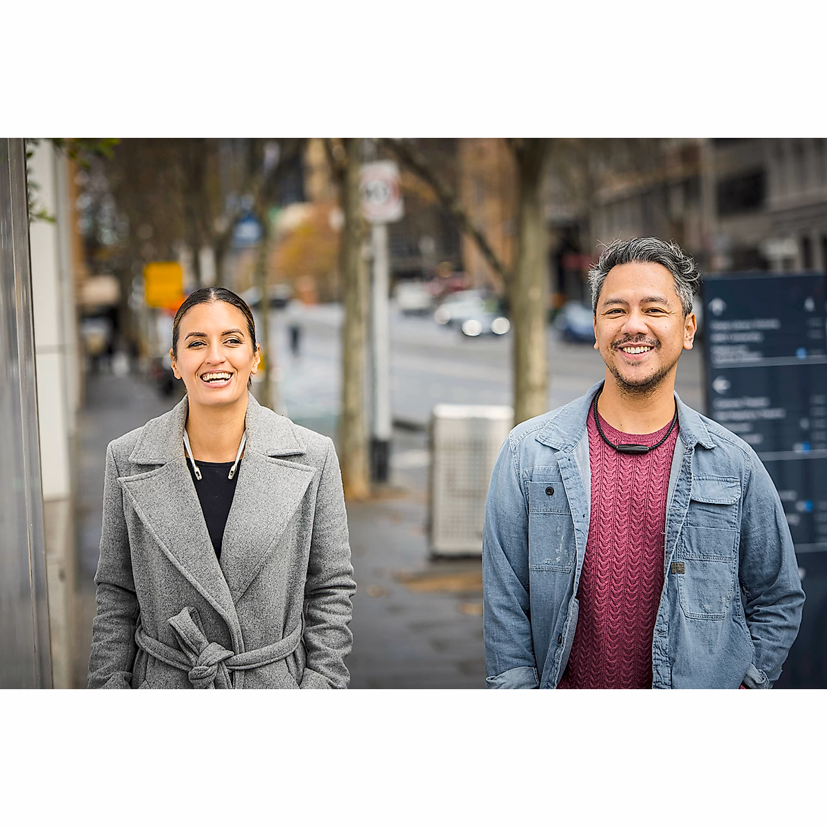 Wearable Personal Ionic Air Purifier Necklace| Wildfire smoke| 99% Removal rate verified by 3-party lab| Small, portable| USB recharge- 32hrs| Airvida L1 ｜Everyday& travel| Neck size 13.5 in.