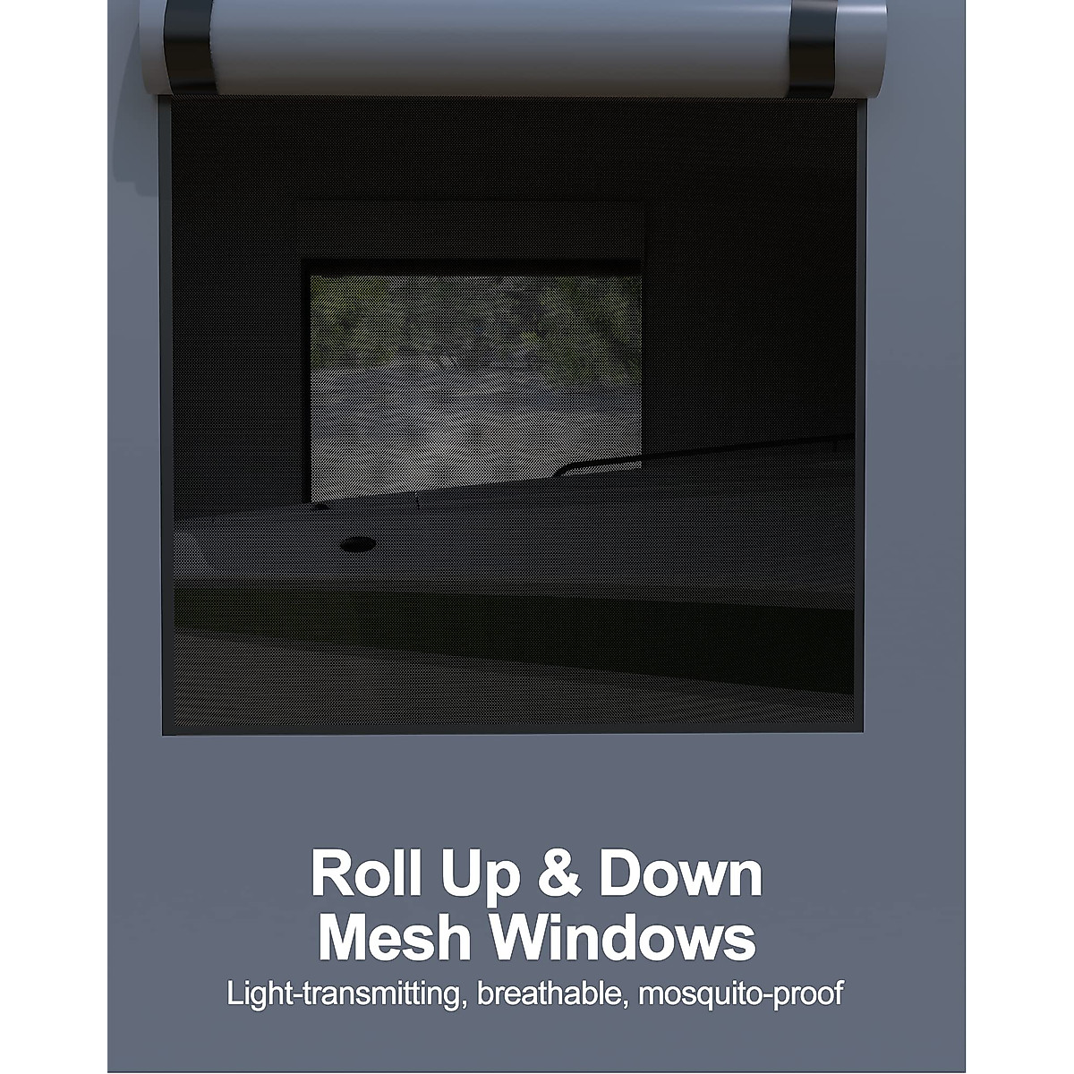 DEXSO Carport 13'x20' Portable Garage, Heavy Duty Carport Canopy, Reinforced Steel Poles, 4 Roll-up Doors & 4 Windows, for Pickup, Boat, and Equipment, Gray