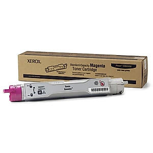 Xerox 106R01074 Phaser 6300 6350 Toner Cartridge (Magenta) in Retail Packaging