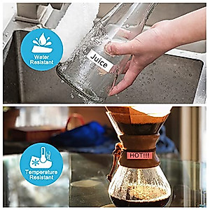 6 Pack MarkDomain Compatible Brother P Touch Label Maker Tape, 12mm 0.47 Inch TZ TZe 131 231 431 531 631 731 P Touch Laminated Multi Color, Work with P Touch PT-H110PT-D210 D400 1290 Label Makers