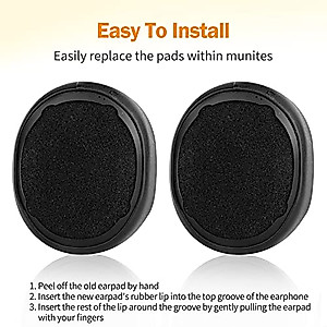 Crusher Evo/Crusher Wireless Replacement Pads Cooling Gel Hesh 3/Hesh ANC Earpads Upgrade Ear Muffs Parts Compatible with Skullcandy Crusher ANC/Crusher Evo/Crusher 360, Hesh 3/Hesh Evo Headphones