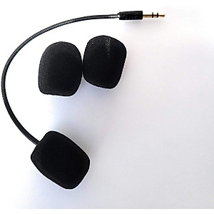 Replacement Microphone Boom Mic 3.5mm for Playstation 4 Xbox One PS4 Gaming Headsets
