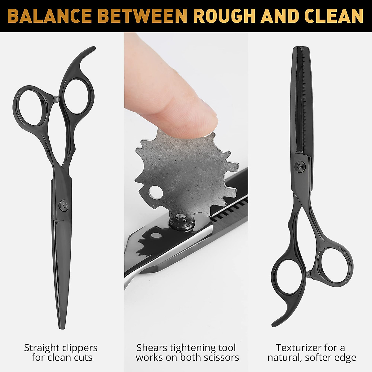 KKOCH BEAUTY 3 Way Mirror with LED Lights, Haircutting Kit, 360 Mirror for Braiding and Makeup, Mirror to See Back of Head, Self Cut for Men Women Kids