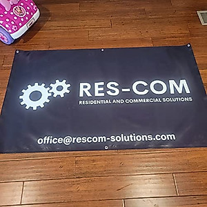 Custom Banner Printing, Vinyl Banners Any Size Banners, Outdoor, Printed Banner Event Business Party Newborn Baby Kids, Birthday Party, Large Custom Vinyl Banner for Party Decoration (2'x4')