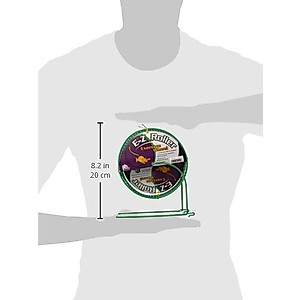 Prevue Pet Products SPV90012 Wire Mesh Hamster Wheel Toy for Small Animals, 6-Inch, Colors Vary