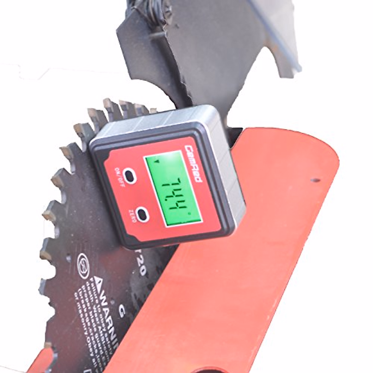 GemRed 82412 Mini Digital Level Angle Gauge Angle Finder Protractor Inclinometer Aluminum Framework with Magnet