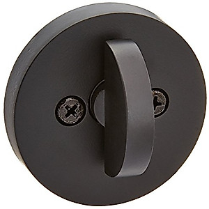 Kwikset 158RDT-514S Milan Single Cylinder Deadbolt with Smartkey Technology, Iron Black