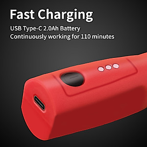 TurboVolt 3.7V Rotary Tool Kit Cordless,3-Speed Multi Power Carving Grinder Tools 15000RPM with 2.0Ah Rechargeable Battery,76Pcs Accessories for Engraving,Sanding,Polishing,Drilling,Grinding,DIY