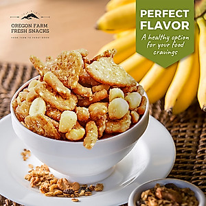 Oregon Farm Fresh Snacks Honey Roasted Nuts and Crackers Mix - Locally Made Honey Roasted Sesame Sticks and Nuts Mix - Enjoy The Perfect Mix of Sweet & Salty - Honey Roasted Mixed Nuts (16oz)