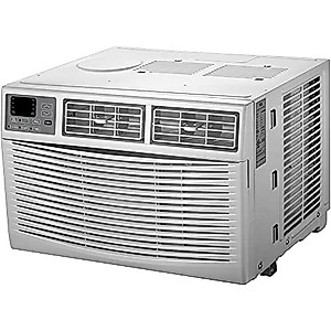 Arctic Wind 15,000 BTU 115V Window Air Conditioner & Dehumidifier with Remote Control, Window AC Unit for Apartment, Bedroom, & Large Rooms up to 700 Sq. Ft. in White