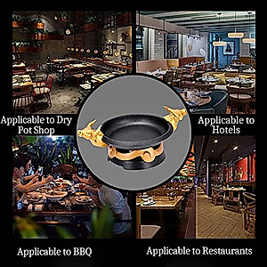 Aluminum Chafing Dish Buffet Server, 30/34cm Commercial Chafer Food Warmer Set with Bakeware, Fuel Holder and Rack, for Party Wedding Restaurant (Size : 34cm)