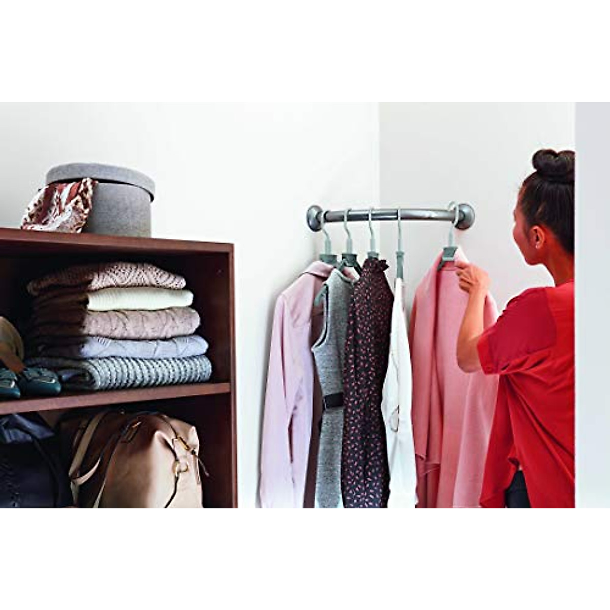 Electrolux 14ELCBAR01 Luxcare Corner Hanging Bar, One Size, Titanium