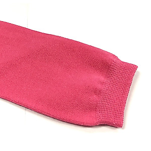 allydrew 3 Pack Solid Color Baby Leg Warmers & Toddler Leg Warmers, Purple, Light Pink, Hot Pink