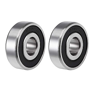 6302-2RS Replacement Ball Bearing Fully Suitable for DW708, DW716, DW717, DW718, DWS780 Miter Saw N127530,605040-32 and 330003-48(2 Pcs)